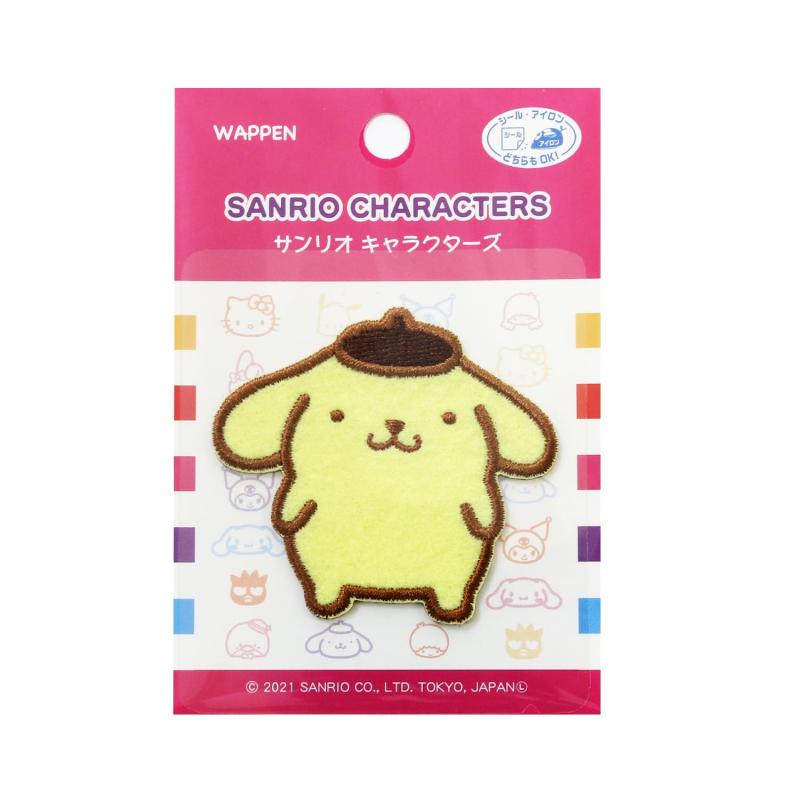 パイオニア サンリオ ワッペン ポムポムプリン SCW550-SCW41入数：1個サイズ：縦約55×横約60mm接着方法：シール、アイロン素材: ワッペン/表面：ポリエステル・レーヨン・他　裏面：ポリオレフィン系樹脂　　粘着シール/表面：ポ...