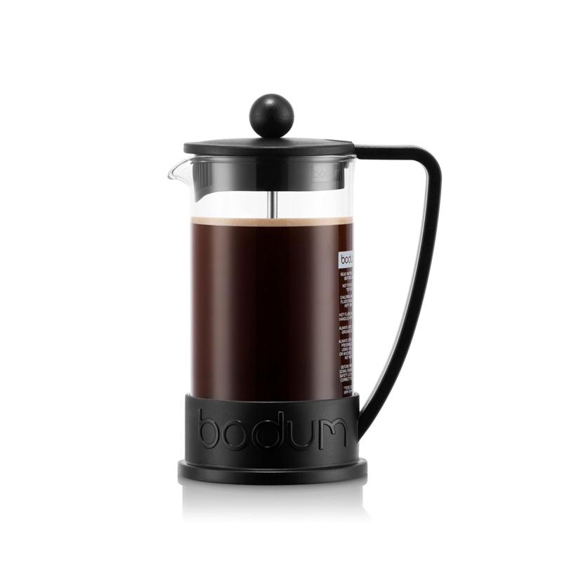BODUM ボダム コーヒーメーカー コーヒープレス BRAZIL ブラジル フレンチプレス コーヒーメーカー 350ml ブラック ステンレスフィルター ガラスビーカー 浸漬式 コーヒー 10948-01容量:350mlサイズ:D80 x...