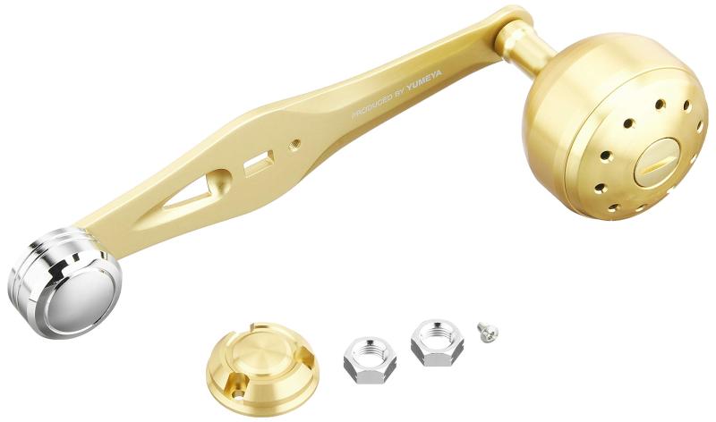 シマノ(SHIMANO) 純正 リールパーツ 夢屋 パワーバランスハンドル 65mm ゴールド アルミ パーツ自重:87gハンドル長:65mmベアリング数(S A-RB):2ハンドルノブタイプ:Aハンドルタイプ:BH-1複数店舗にて販売をし...