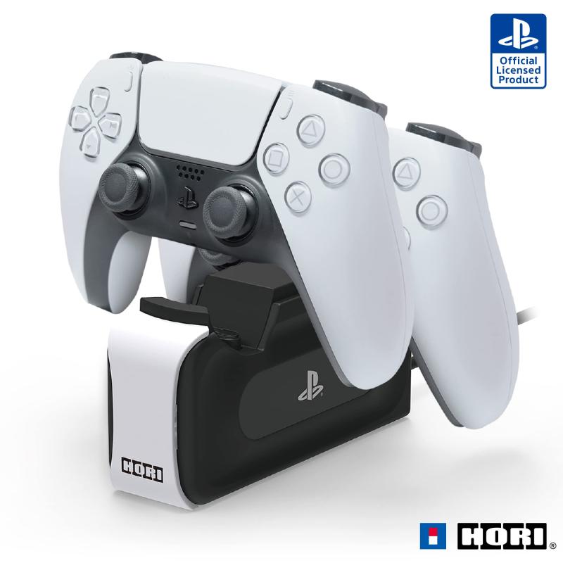【PS5対応】DualSense™ワイヤレスコントローラー専用 充電スタンドダブル for PlayStation®5【SONYライセンス商品】「DualSense ワイヤレスコントローラー」専用の2台同時に充電できる充電スタンド「Play...