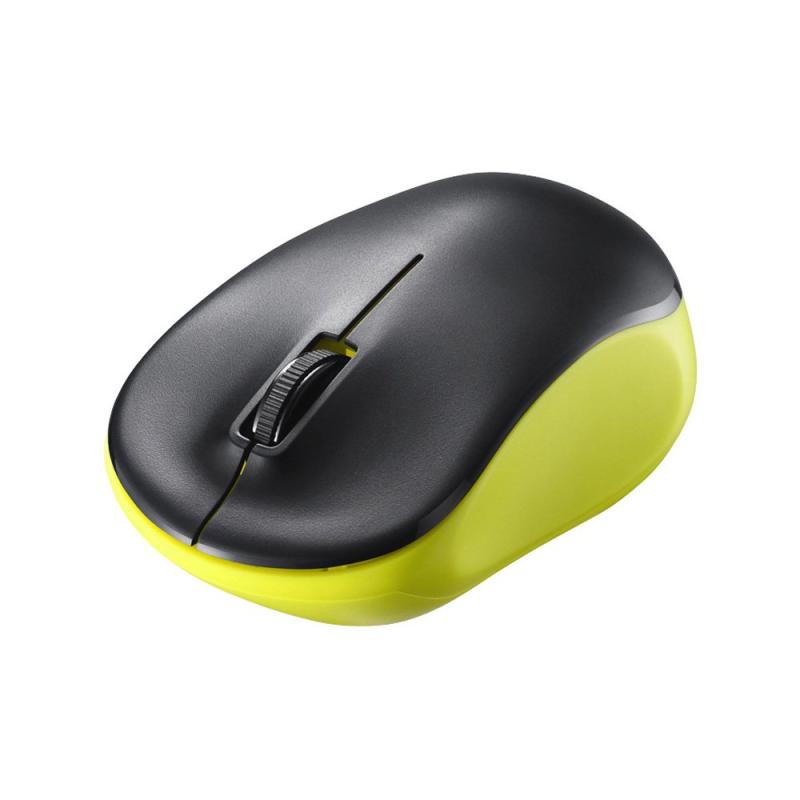 バッファロー BUFFALO 無線 IR光学式 3ボタン 電池長持ちマウス ライム BSMRW118LM【対応機種】USB Type-A端子をもつパソコン,タブレット,ゲーム機単3電池1本で2.5年使える長寿命マウスバッファローオリジナル設...