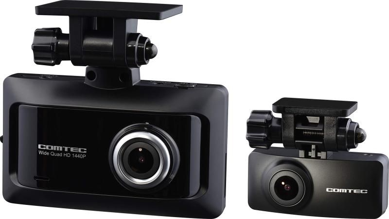 コムテック 車用 前後2カメラ ドライブレコーダー ZDR026 前後370万画素 WQHDノイズ対策済 夜間画像補正 LED信号対応 専用microSD(16GB)付 SONY製CMOSセンサー搭載 Gセンサー GPS 19年モデル CO...