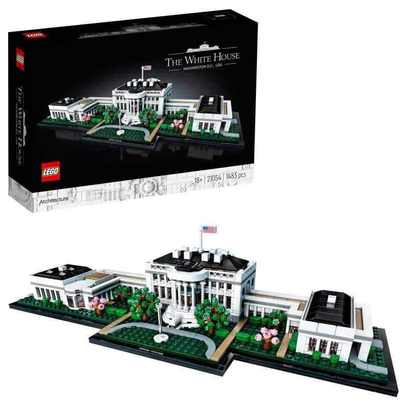 レゴ(LEGO) アーキテクチャー ホワイトハウス 210541800年以来、歴代のアメリカ大統領が居住した大統領公邸。レゴアーキテクチャ ホワイトハウス（21054）は、新古典主義建築の極みとも言える建物を美しく再現しています。エグゼクテ...