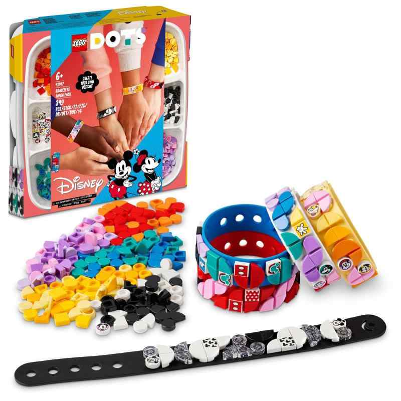 レゴ(LEGO) ドッツ ミッキー＆フレンズ ブレスレット マルチパック 41947 おもちゃ ブロック プレゼント 宝石 クラフト 男の子 女の子 6歳以上つくって、着けて、シェアしよう – 誕プレや友プレは、レゴドッツ ǀ ディズニー ...