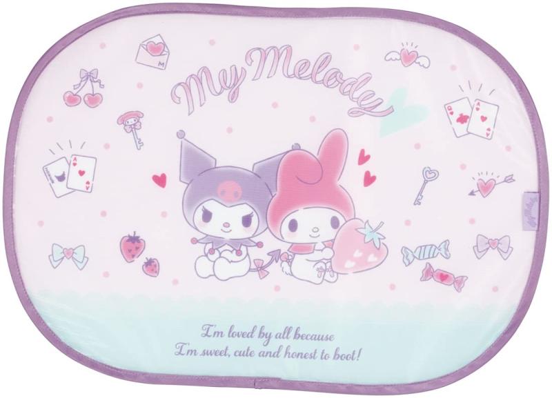 スケーター(Skater) 張り付くサンシェード フロントガラス 日除け サンリオ マイメロディ クロミ オトナカワイイ CHSS1-Aサイズ幅:32×長46cm素材・材質:表地・パイピング・袋=ポリエステル 裏地=PVC静電フィルム原産国...