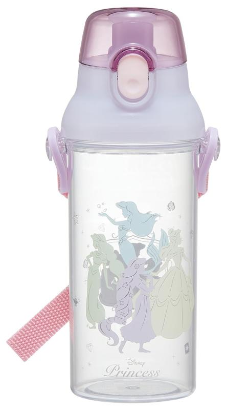 スケーター(Skater) 子供用 クリア 水筒 480ml プラスチック製 クリアボトル 子供用 日本製 ディズニー プリンセス シルエット 女の子 PSB5TR68612サイズ：横9.5×径7.9×高21cm材質：キャップ・本体：飽和ポ...