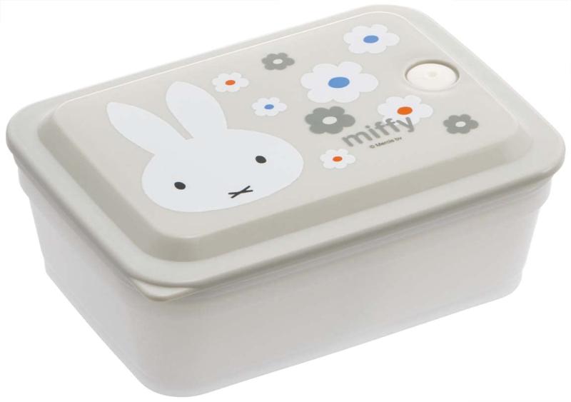 スケーター(Skater) 保存容器 銀イオン Ag+ 抗菌 ふわっと 盛れる パッキン 一体型 エアーバルブ付 1段 600ml ミッフィー モノトーン PAS6AG-Aサイズ:幅16×奥行11.5×高さ5.9cm素材・材質:本体・フタ・...