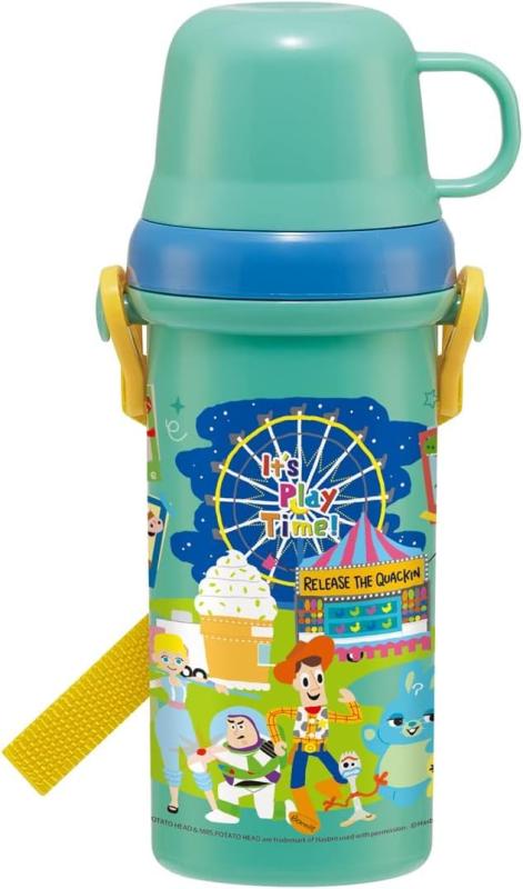 スケーター(Skater) 子供用 水筒 480ml コップ付き ディズニー トイ・ストーリー 23 男の子 PSB5KD-Aサイズ:直径9×高さ20.5cm素材・材質:本体＝ポリプロピレン パッキン＝シリコン樹脂生産国:日本容量:480m...