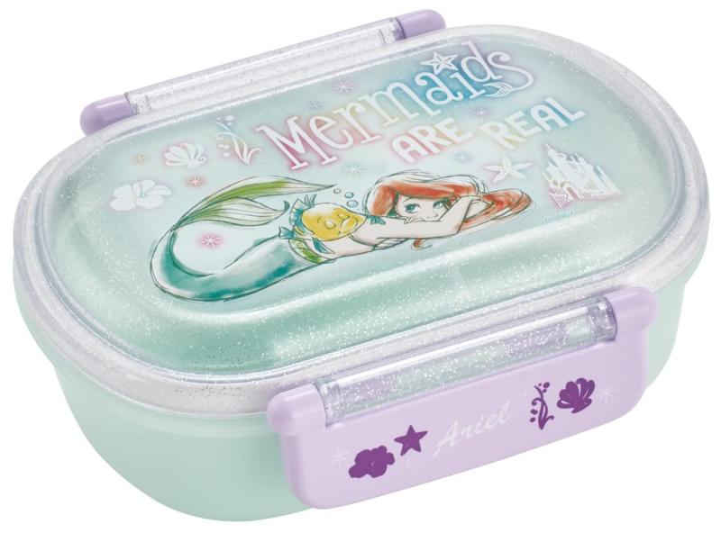 スケーター (skater) 弁当箱 360ml ディズニー アリエル 23 抗菌 子供用 女の子 日本製 QAF2BAAG-Aサイズ:幅14.8×奥行12.3×高さ5.6cm素材・材質:フタ＝AS樹脂、本体・中子・仕切り＝ポリプロピレン、...