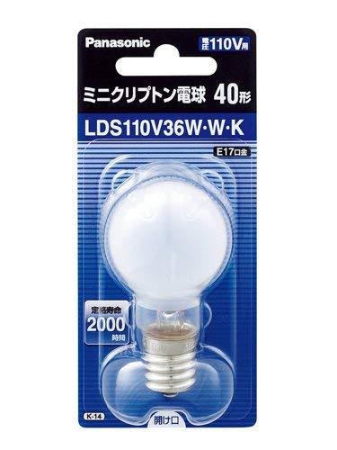【パナソニック】 (5個セット) LDS110V36W・W・K ミニクリプトン電球 E17複数店舗にて販売をしておりますため、在庫データの更新が間に合わず、欠品にも関わらず、注文ができる場合がございます。その際は、キャンセルにて対応を取らせ...