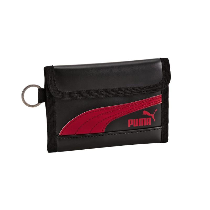 プーマ レザースリムウォレット PM132BK札入2室小銭入1室カード入5室材質:合成皮革(PU)/ポリエステル複数店舗にて販売をしておりますため、在庫データの更新が間に合わず、欠品にも関わらず、注文ができる場合がございます。その際は、キャ...