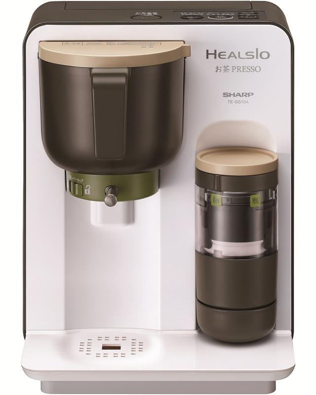 SHARP HEALSIO お茶PRESSO ホワイト系 TE-GS10A-Wサイズ:22×20.7×27.7cm本体重量:約2.6kg電源:AC 100V 50Hz-60Hz共用定格消費電力:930W付属品:お茶うす専用清掃用ブラシ、お茶...