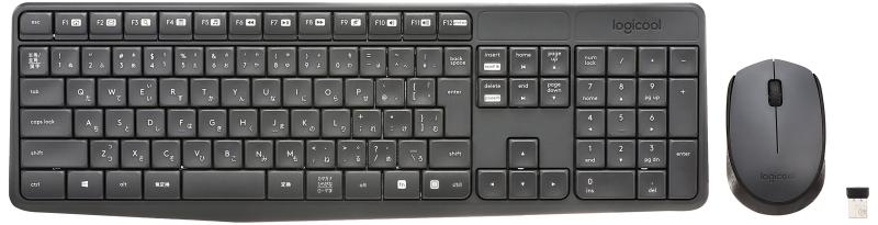 ロジクール ワイヤレス マウス 無線 キーボード セット MK235 【ワイヤレス】お得な、テンキー付きのワイヤレスキーボードとマウスのコンボ製品【耐水・高耐久】キーボードの裏側に排水機構のある耐水設計。1,000万回の耐久テストと地上1....
