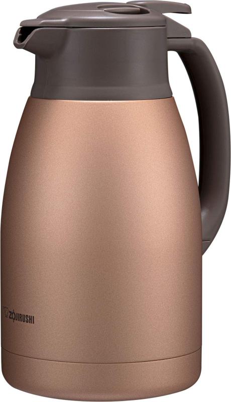 象印マホービン ステンレスポット 1.5L ポット 卓上 広口約6.5cm ステンレス真空2重まほうびん 保温・保冷 マットカッパー SH-HC15-NU本体サイズ(幅×奥行×高さ)13×16.5×24.5cm容量:1.5L原産国:中国衝撃...