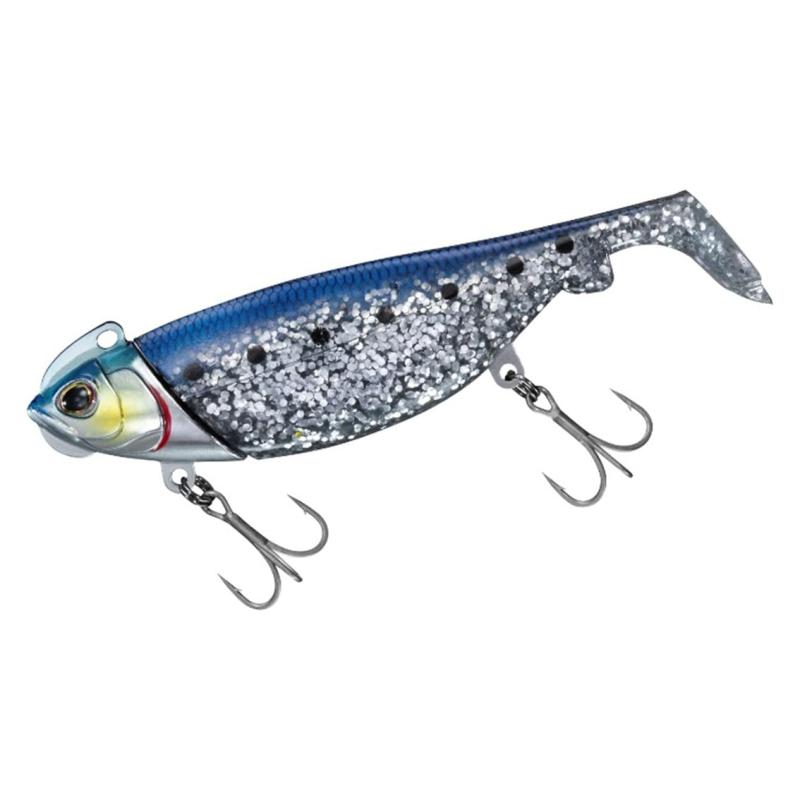 ダイワ(DAIWA) シーバス用ジグヘッド+ワーム SB-ロデム フラット30g マイワシシーバスがサッパ・コノシロを偏食している時、ビッグベイトパターンでの中～底層狙いに有効ジグヘッド及びソフト樹脂ボディの背を高くすることでボディから発す...