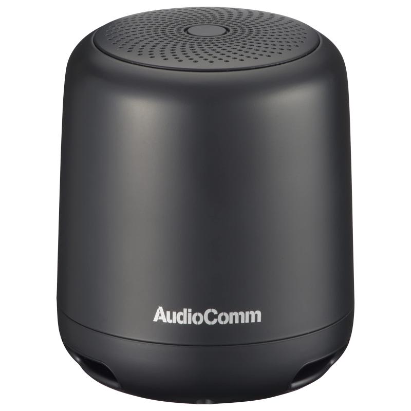 オーム電機 AudioComm ワイヤレスラウンドスピーカー ブラック ASP-W120N-K 03-2299 OHM Bluetooth 無線 ポータブルスピーカー【 特 長 】● 高音質フルレンジスピーカーを天面に配置、どんな場所でも奥...