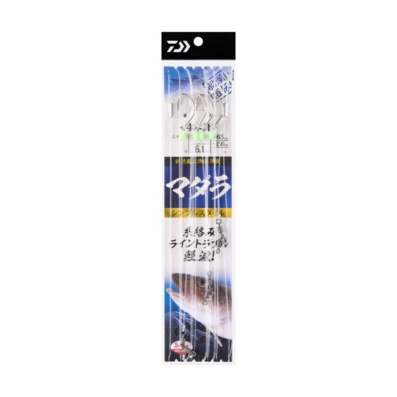 ダイワ(DAIWA) 快適船仕掛け 胴突 マダラ 4本針 22-18-22操作性に優れ、手返しを重視した船頭直伝のこだわり仕様仕掛け全長：4.6mハリス：16号幹糸：12号針サイズ：20号複数店舗にて販売をしておりますため、在庫データの更新...