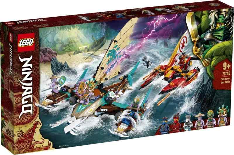 レゴ(LEGO) ニンジャゴー ニンジャ 海上の決戦 71748船2隻を組み立てられるレゴニンジャゴー ニンジャ 海上の決戦(71748)。そのうち1隻は3隻の小舟に分かれ、スリルあふれるバトルアクションを楽しめます。レゴニンジャゴー アニ...