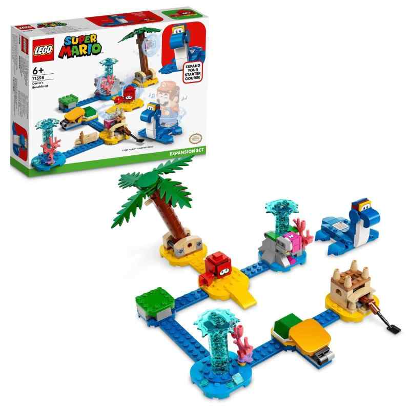 レゴ(LEGO) スーパーマリオ ドッシー と スイスイ チャレンジ 71398 おもちゃ ブロック プレゼント テレビゲーム 男の子 女の子 6歳以上カラフルなビーチコース – ドッシー と スイスイ チャレンジ 拡張セット(71398)...
