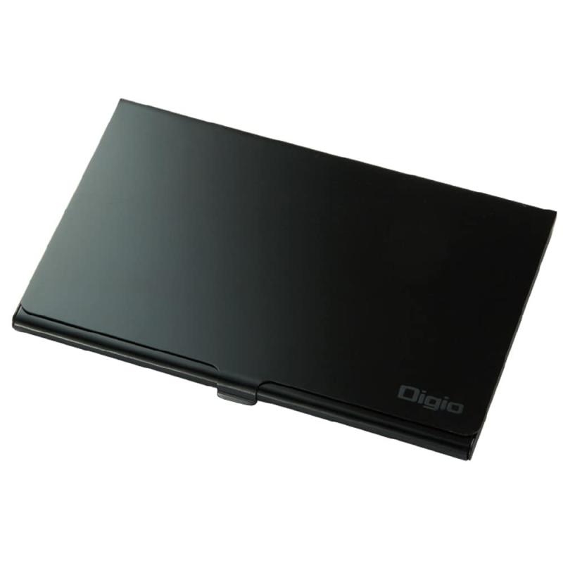 Digio2 メモリーカードケース アルミ SDカード 3枚収納 ブラック Z2937アルミ製の丈夫なメモリーカードケースホルダーに静電気防止クッションを採用しホコリや静電気からメモリーカードを守ります軽くて持ち運びに便利ですクッション素材...
