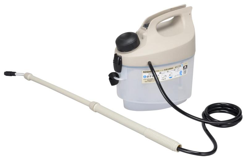 工進(KOSHIN) 乾電池式 噴霧器 GT-3D 除草 消毒 小型 軽量 3L 肩掛け式電池長持ち、音が静か単一電池4本使用噴霧状態が変えられるガーデニングの殺虫・殺菌の必需品肩掛け式複数店舗にて販売をしておりますため、在庫データの更新が...