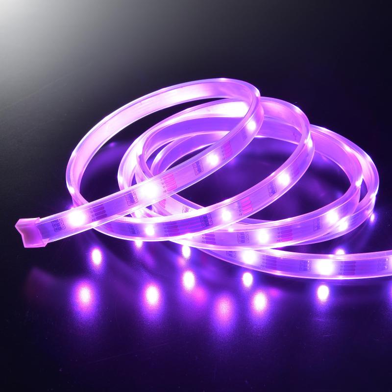 オーム電機 テープライト 間接照明 カラーチェンジ RGBイルミネーション LED USB電源 テープ長さ1.5m 両面テープ マグネット 天井 廊下 キッチン 店 室内装飾用 NIT-ALA6TU15V 06-1800 OHM【 特 長 ...