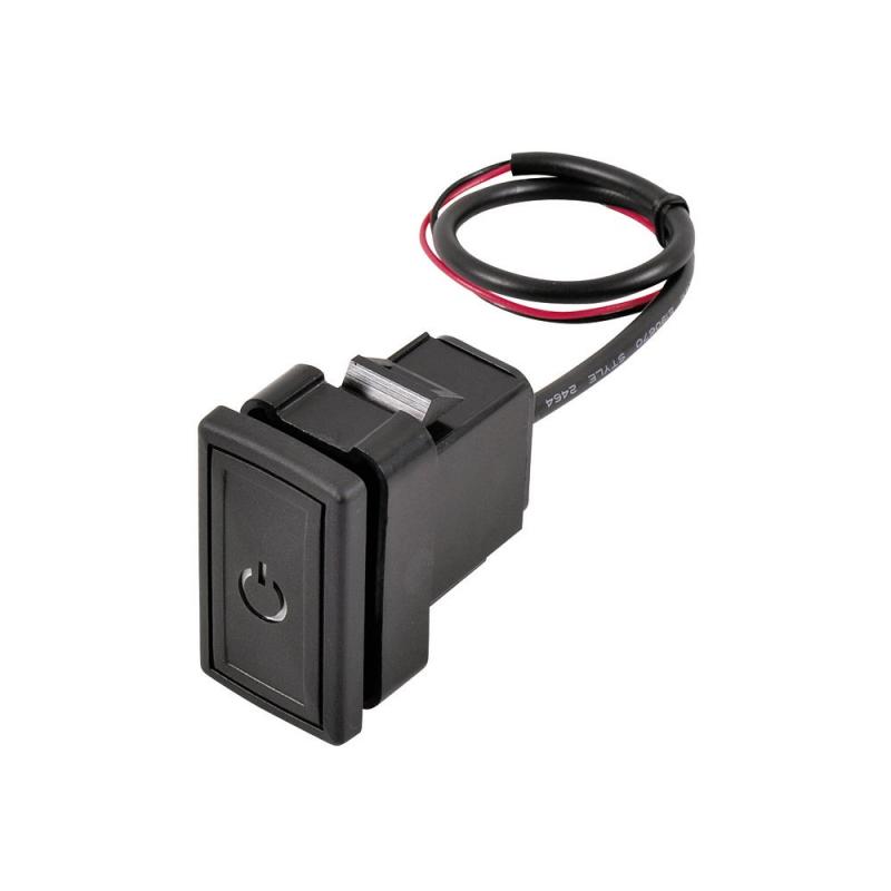 エーモン(amon) プッシュスイッチ(ホンダ車用) ON-OFF DC12V・500mA 3221【仕様】スイッチタイプ:ON-OFF使用可能電流:DC12V車専用・500mA以下コードサイズ:0.2sq相当-約30cm純正交換タイプ複数...