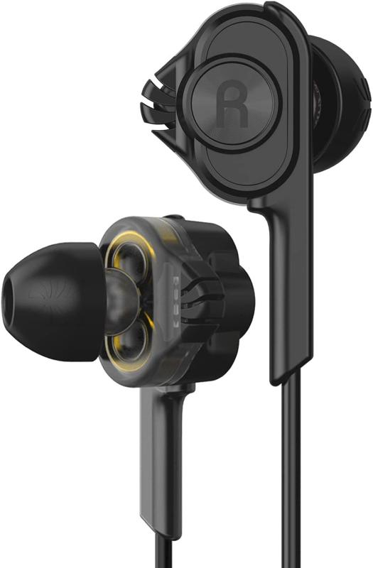 ARKARTECH T6 イヤホン ハイレゾ イヤフォン カナル型イヤホン 重低音 hi-res 有線 マイク付き リモコン 通話可能 音量調整 遮音性 ジャック 携帯 スマホ PC ジム スポーツ androidに対応 T61[ハイレゾ認...