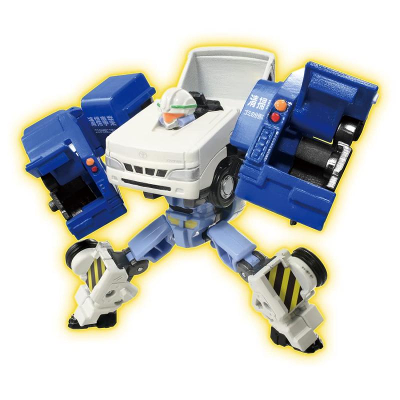 タカラトミー 『 トミカ ジョブレイバー JB07 クリーンブレイバー トヨタ ダイナ 清掃車 』 ミニカー 車 おもちゃ 3歳以上 箱入り 玩具安全基準合格 STマーク認証 TOMICA TAKARA TOMYパッケージサイズ: W140...