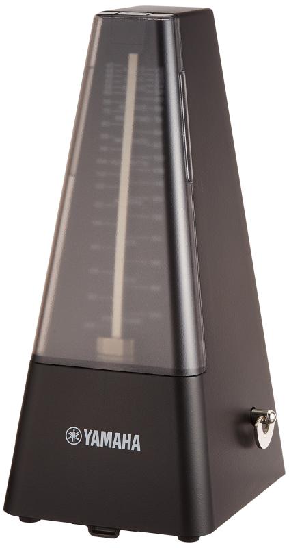 ヤマハ YAMAHA メトロノーム ブラック MP-90BK 定番の三角錐スタイル マット仕上げにより指紋が付きにくい仕様 ゼンマイ駆動 ネジ巻きツマミは巻きやすい新形状マット仕上げにより指紋が付きにくいシンプルとカラフルな定番仕様テンポ:...