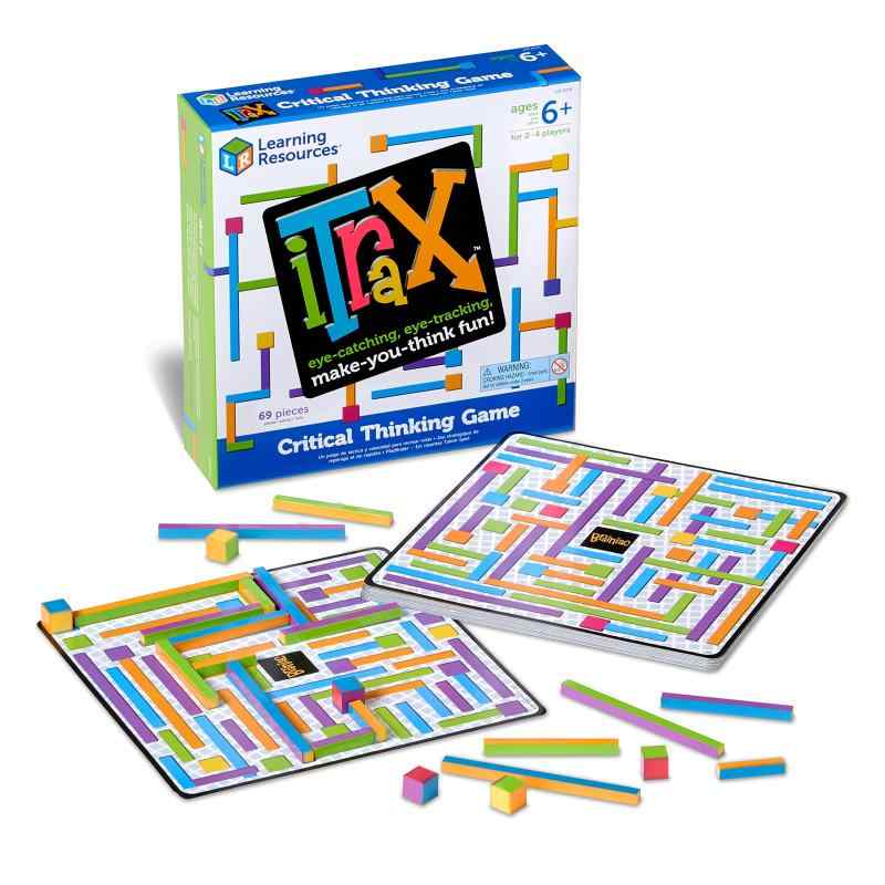ラーニング リソーシーズ iTrax(TM) Critical Thinking Game クリティカルシンキングゲーム iTrax(TM) LER 9279セット内容 : マルチカラーキューブ×8、マルチカラーバー×36(長さ三種、各12...