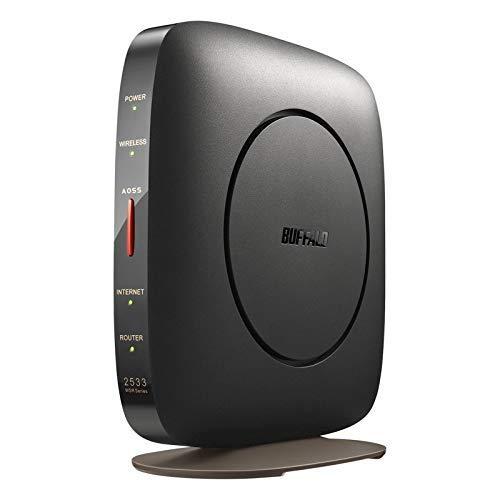 バッファロー WSR-2533DHP3-BK 無線LAN親機 11ac/n/a/g/b 1733+800Mbps ブラック4981254053119複数店舗にて販売をしておりますため、在庫データの更新が間に合わず、欠品にも関わらず、注文がで...