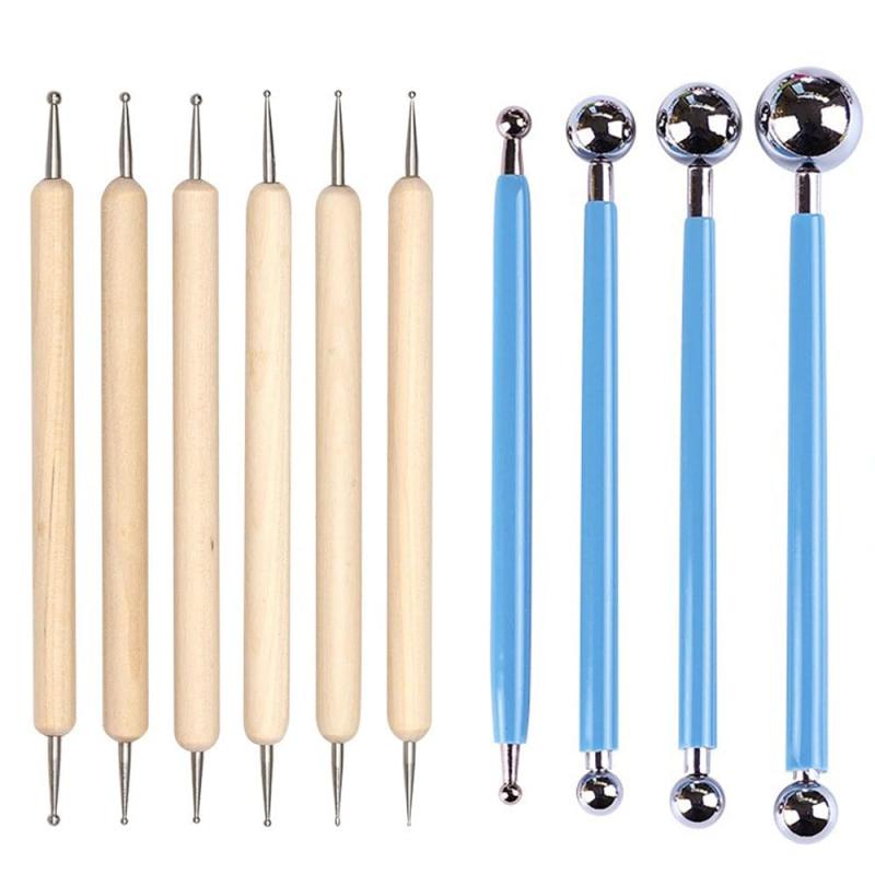 サムコス 粘土 丸棒 9本セット 18タイプ 粘土 陶芸 細工棒 造形 粘土彫刻ツール 粘土細工 クレイ ヘラ 彫像 DIY彫刻ツール 趣味 粘土工芸ツール1.細工棒×9本。18種類の形状がある粘土細工用のツールセット。エンボス加工に最適で...