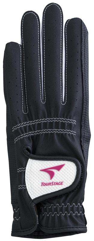 BRIDGESTONE(ブリヂストン) ゴルフグローブ TOURSTAGE GLTS4L ブラック 18cm レディス全天候モデル素材：合成皮革複数店舗にて販売をしておりますため、在庫データの更新が間に合わず、欠品にも関わらず、注文ができる...