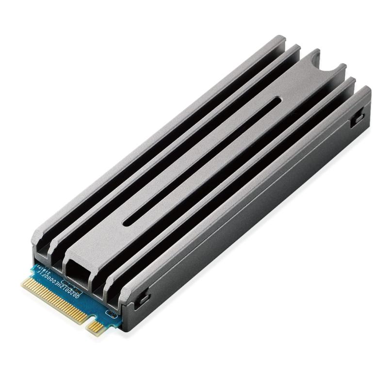 エレコム 内蔵SSD 2TB M.2 2280 PCIe Gen4 x4 [PS5専用設計のヒートシンク付属 取付用ドライバー付] ESD-IPS2000GPlayStation(R) 5に適したヒートシンク付きで、快適にゲームを楽しめるP...