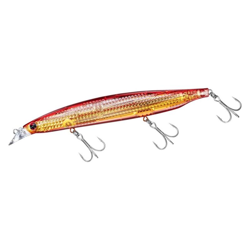 ダイワ(DAIWA) ミノー ショアラインシャイナーZバーティスR140S－LI LIダブルレッドゴールドサーフや磯からの超遠投や荒天時の使用に特化した、ぶっ飛びスローシンキングチューンモデルサイズ(mm):140 / 標準自重(g):28...