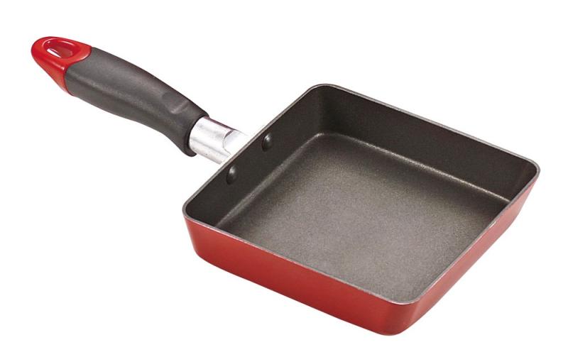 パール金属 ミニ 卵焼き フライパン 13×14cm スクエア IH対応 玉子焼き器 フッ素加工 コンパクト HB-2182製品サイズ:(約)全長285×幅135×高さ50mm、皿の高さ30mm材質:本体/アルミニウム合金(内面 ふっ素樹脂...