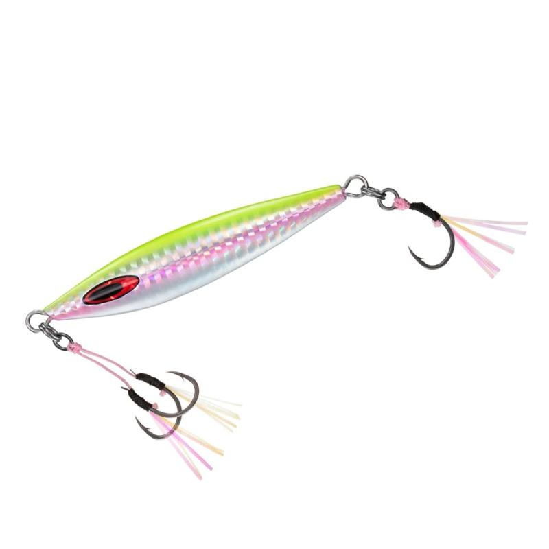 ダイワ(DAIWA) ソルティガFKジグSLJ80g PHチャートグローベリーフォールで見せてしっかり食わせる。フォールキラーSLJモデルにNEWカラーがラインナップ全長：109mm/自重：80g複数店舗にて販売をしておりますため、在庫デー...