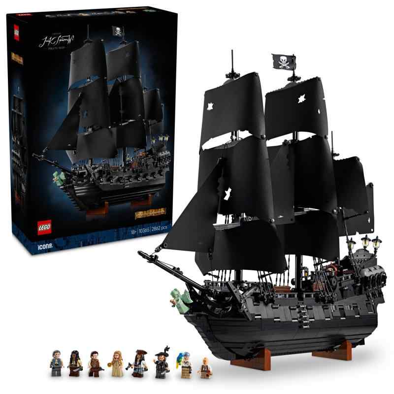 レゴ(LEGO) アイコン キャプテン・ジャック・スパロウの海賊船 流通商品 国内流通正規 10365【メーカー品番】10365【ピース数】2,862【パッケージサイズ】W555×H157×D378mm 【完成品サイズ（約）】高さ64cm ...