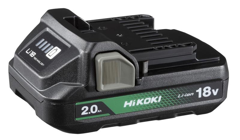HiKOKI(ハイコーキ) iKOKI 18V 2.0Ah 薄型リチウムイオン電池 残量表示ランプ付き 冷温庫 UL18DC UL18DD UL18DBA対応 BSL1820M 0037-7795薄型軽量の2.0Ahバッテリー残量表示ランプ...