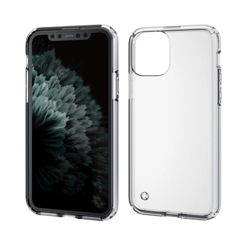 エレコム iPhone 11 Pro ケース ハイブリッド 耐衝撃+頑丈 [エアークッションで四隅を保護] クリア PM-A19BHVCCR対応機種:iPhone 11 Pro端末のデザインを損なわず、最もシンプルなスタイルで衝撃から守るi...