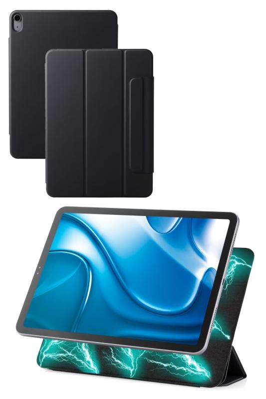 エレコム iPad Air 11インチ M2 (2024年) 10.9インチ 第5/4世代 (2022/2020年) 軽量 スリム マグネット吸着 2つの角度調節可能 Apple Pencil収納時ペアリング・ワイヤレス充電対応 オートスリ...