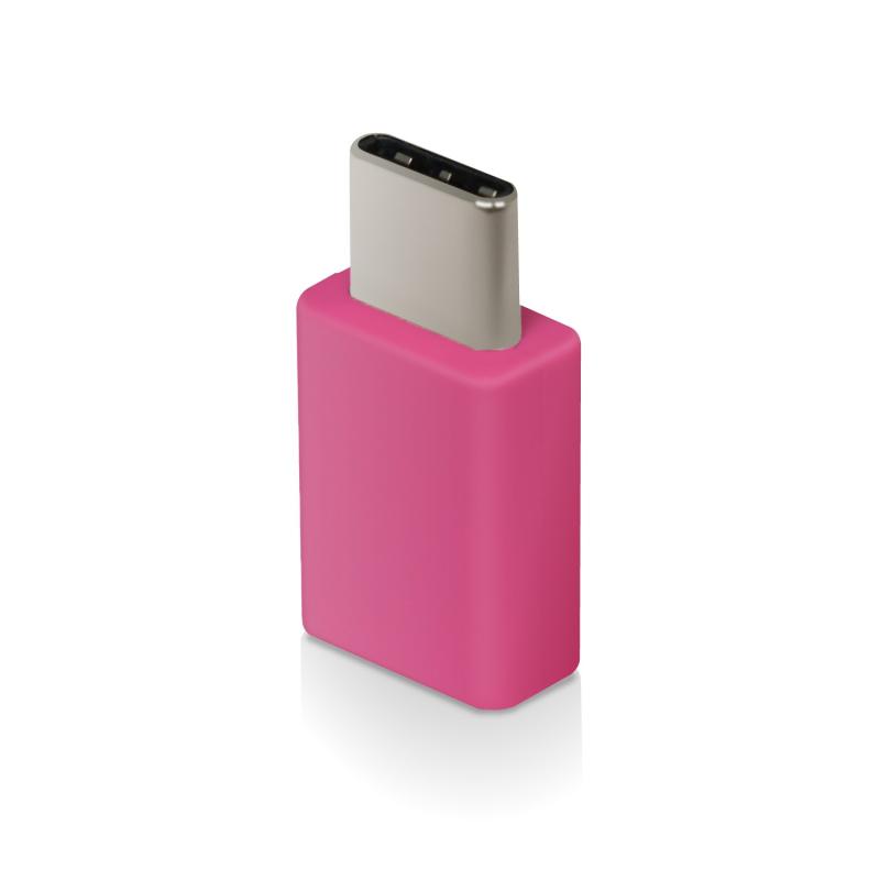 エレコム USB TYPE C 変換アダプタ 3A出力で超急速充電 [micro-B端子をUSB Type-C端子に変換] ピンク 【iPhone 16 シリーズ 対応検証済】 MPA-MBFCMADNPN心配ないUSB-IF正規認証品。U...
