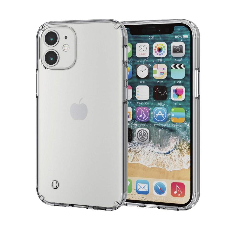 エレコム iPhone 12 mini ケース Qi充電対応 ハイブリッド 耐衝撃 クリア PM-A20AHVCCR詳しくは「商品の仕様」「商品の説明」をご確認ください。端末のデザインを損なわず、最もシンプルなスタイルで衝撃から守るiPho...
