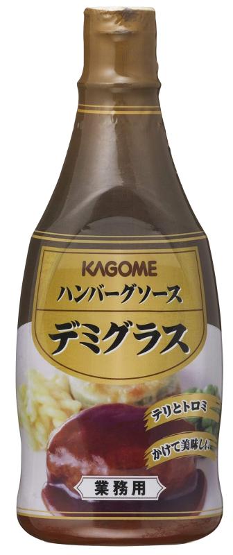 カゴメ ハンバーグソース デミグラス 500g 2本 業務用 レストラン用商品サイズ(高さx奥行x幅):324mm×296mm×220mm内容量:500g×2本デミグラス風味は、じっくり炒めたルーと、濃厚な牛肉の旨みが融合した、コクのある味...
