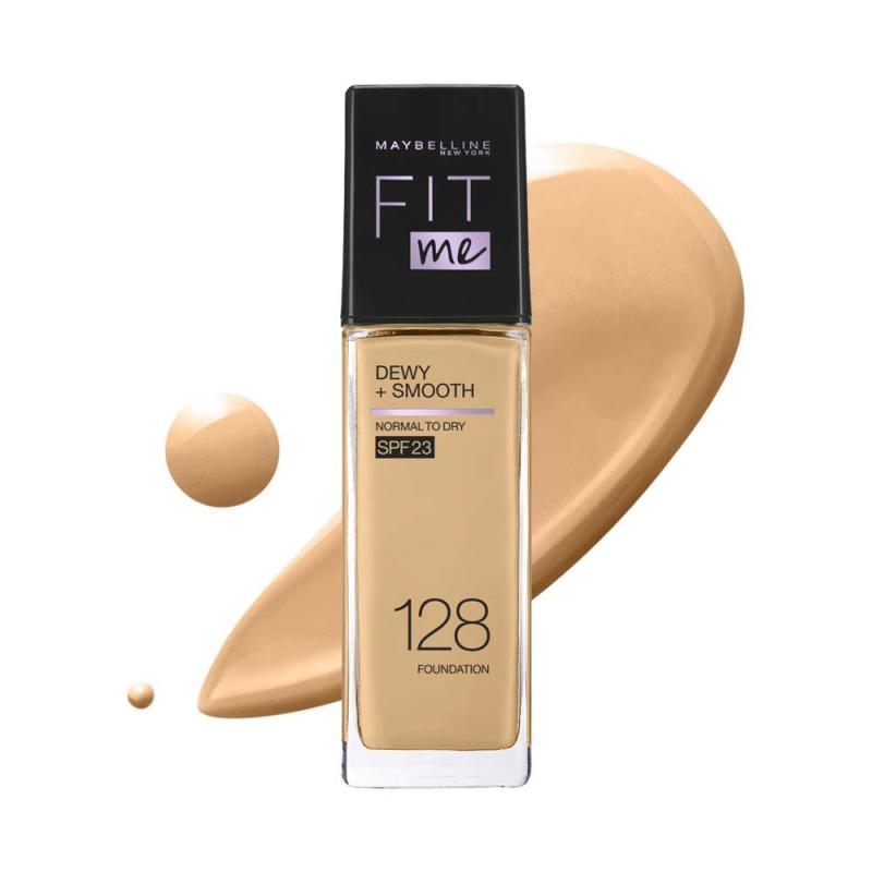 MAYBELLINE(メイベリン) フィットミー リキッド ファンデーション D 128リキッドファンデーション#ぴったり色がぴったり密着【ツヤタイプ】うるおい感続いて乾燥を防ぐ全8色の豊富な色数で自分にぴったり色のファンデーション見つかる...
