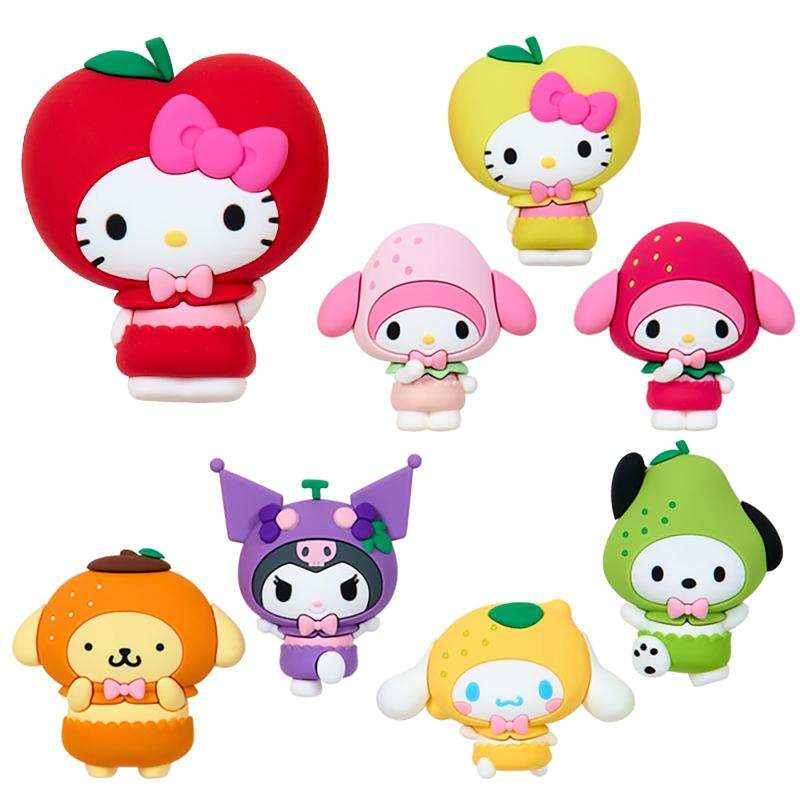サンリオ(SANRIO) シークレットマグネット（フルーツデザイン） サンリオキャラクターズ 599000本体サイズ：個包装:約幅6×奥行2.5×高さ6.8cm外箱:約幅13×奥行10.5×高さ7cm。主な材料・原料：PVC、スチール全8種...