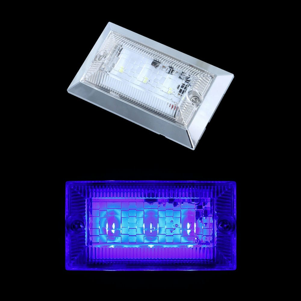 超高輝度SMDを3個搭載し驚異の明るさ！LED独特のシャープな発光がナイトシーンを華麗に演出しますLEDならではの省エネ設計です。【用途】12V/24V【品番：534501 仕様】●内容量：1個●LED色：ブルー●寸法(mm)：58×96×...