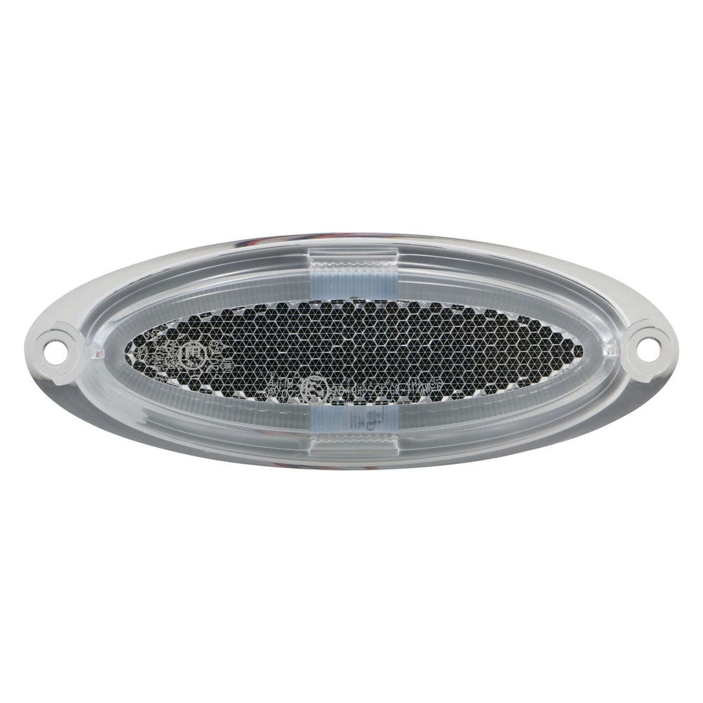 リフレクター(反射板)にLEDを追加!独創的に輝くLEDを内蔵し、安全性とオシャレ感を融合させたLEDリフレクター12V/24V車共用。●付属品 M4×15螺子、ワッシャー各2 ●材質 PC ●色 ホワイト ●寸法(幅W×奥行D×高さH)(...