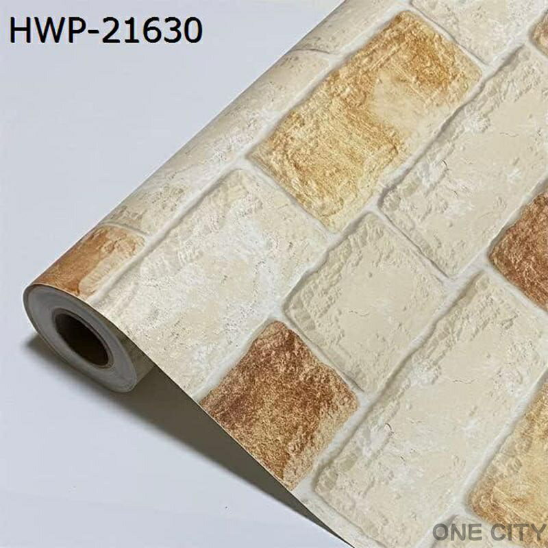 説明 魅力的なレンガ柄壁紙シール 50cm×10m - 気分を変える最高品質のはがせる壁紙 (HWP-21630)サイズ：幅50cm×長さ10m素材：PVC 韓国製の高品質PVC素材を使用しており、耐久性に優れています。 幅50cm×長さ1...